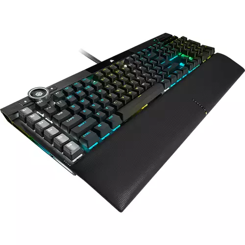 CORSAIR K100 RGB Optical-Mechanical OPX Switch Gaming Keyboard (Black ...